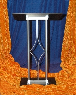 Curved Diamond Lectern / Podium info.